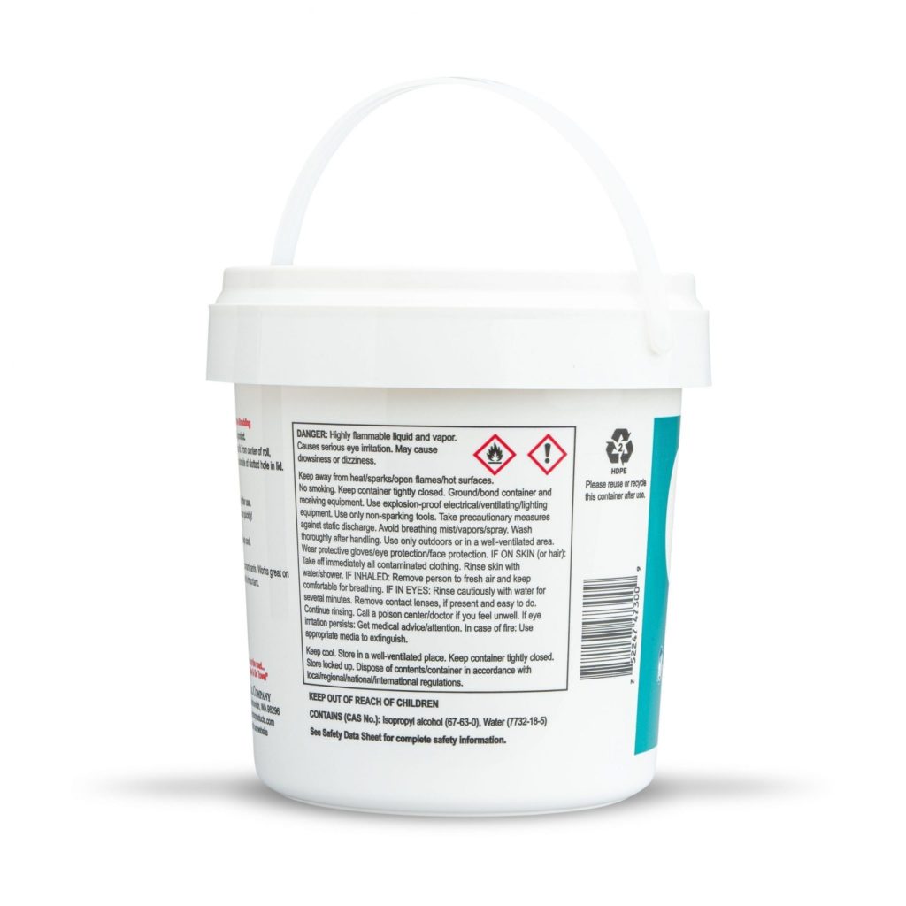 Dyna-Wipes® IPA 70% Isopropyl Alcohol Wipes – Pacific Breeze® USA