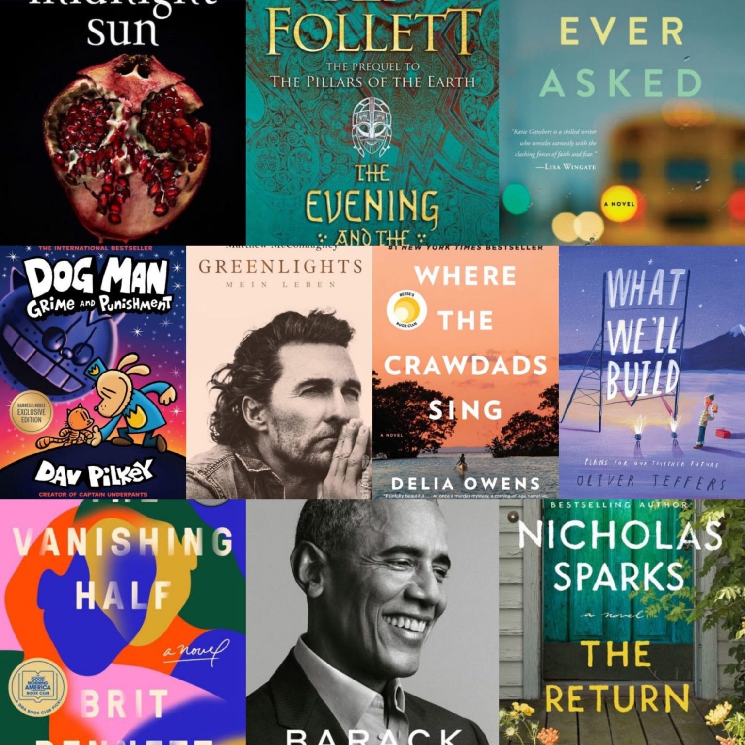 10 Top Selling Books in 2020 – Pacific Breeze® USA